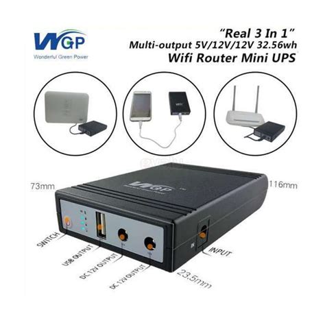 WGP Mini UPS For Router And Camera GameBuyBD Com
