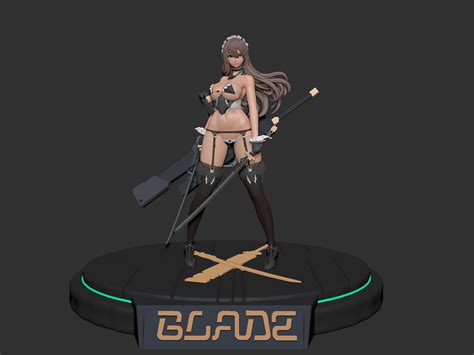 Javelin Blade From Azur Lane Specialstl