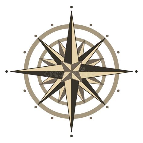 卡通岛海盗地图风起 白色上隔离的矢量插图雕刻样式的手绘符号 向量例证 插画 包括有 冒险家 海盗行为 268733192