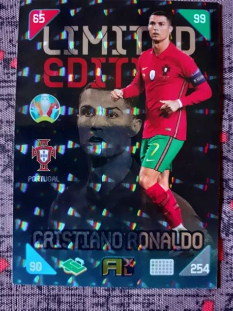 PANINI EURO 2020 Adrenalyn Xl Kick Off 2021 Cristiano Ronaldo Limited