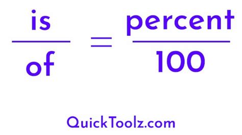 Percentage Calculator Quicktoolz