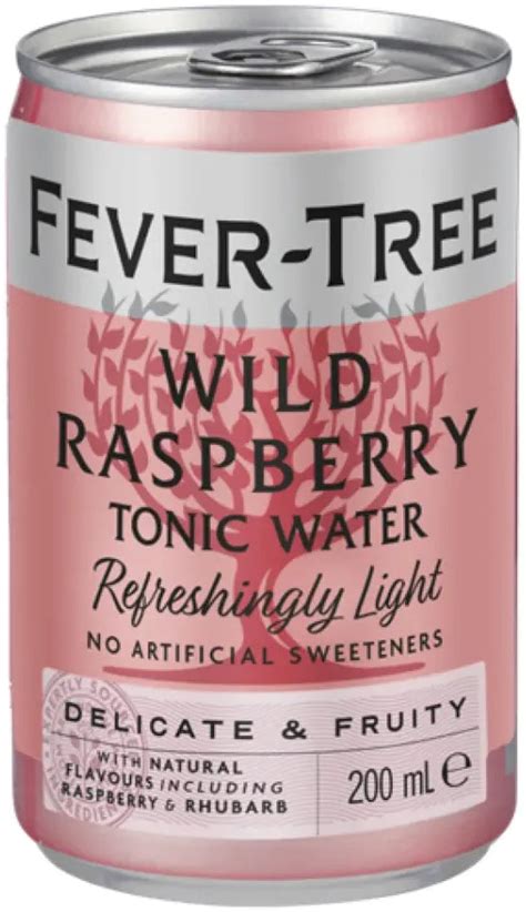 Fever Tree Wild Raspberry Tonic Water 150ml Bottle Stop