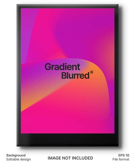 Premium Vector Trendy Modern Gradient Poster Abstract Vector Background