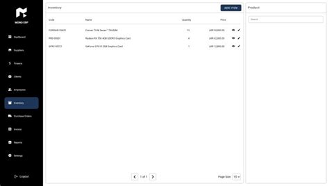 Dinura Imesh On Linkedin Ive Been Working On A Free Erp Solution For