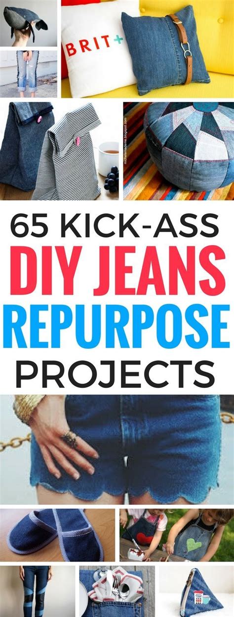 65 Mind Blowing Repurposing Projects For Diy Jeans Craftsonfire