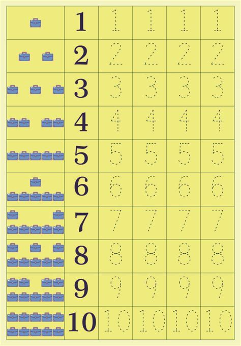Number 5 Printable Worksheets