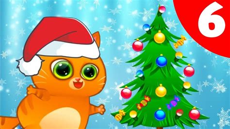 КОТИК БУБУ. 6 часть. Готовимся к новому году. Мультик ИГРА на Игрули ...