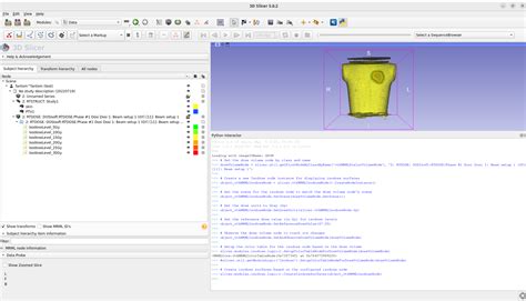 issue with generating specific isodose surface using the isodose module in python interactor