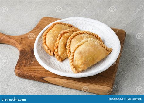 Kue Pastel Or Jalangkote Indonesian Traditional Snack Filled With