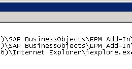 SAP EPM Add In For Excel Keep Getting Disabled