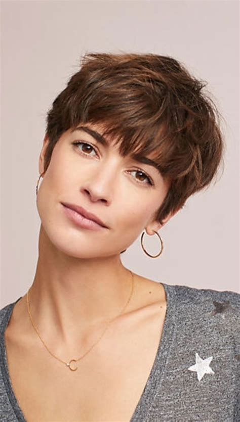 Pixie Cut Fine Hair Bangs
