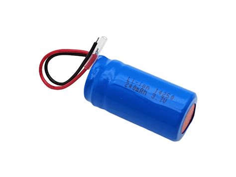 14250 3 7v 240mah 特种锂电池 东莞市旋力电子有限公司