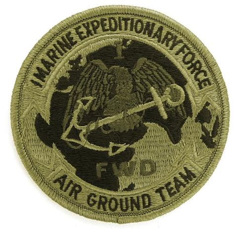 1st Mef Marine Expeditionary Force Fwd Ocp Patch Air Ground Team