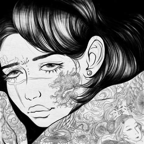 Stained Skin Mako Vice Vicetober Behance