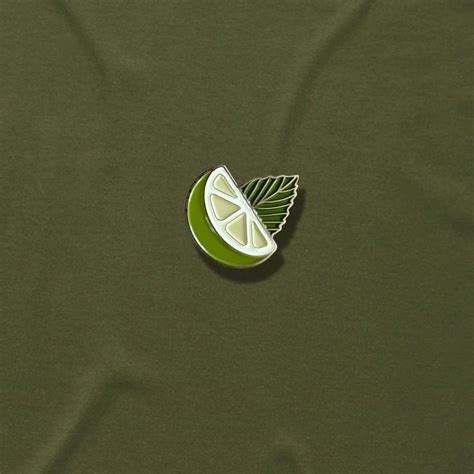Mint And Lime Pin — Lime
