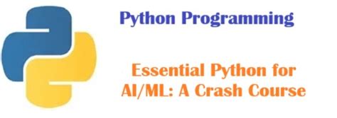 Essential Python For Aiml A Crash Course Techbabas