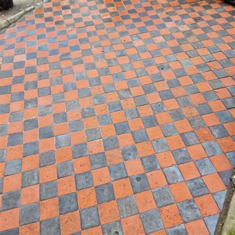 Restoring A Neglected Victorian Tiled Path In Battersea South London