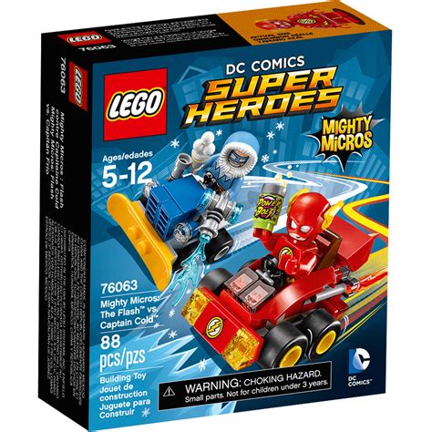 Lego Super Heroes Mighty Micros The Flash Vs Captain Co 76063