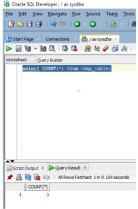 Oracle Temporary Table How To Create Oracle Temporary Table