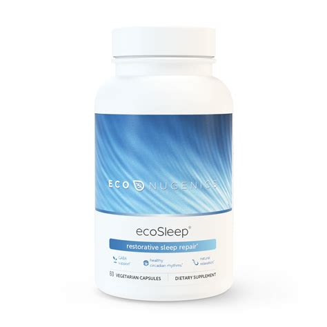 ecoSleep: Deep Sleep Supplement | EcoNugenics | lemon balm | Niacin ...