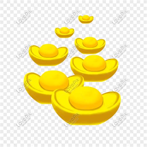 金元寶矢量手繪裝飾素材PSD圖案素材免費下載可愛卡通圖片尺寸2000 2000px Lovepik