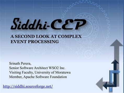 Siddhi A Second Look At Complex Event Processing Implementations Ppt