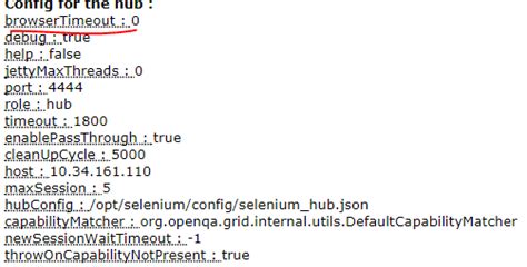 Request To The Remote WebDriver Timed Out In Seconds When CommandTimeout Passed To