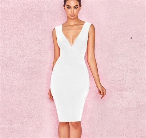 V Neck Bandage Rayon Cross Front Dress Bries Jewelry