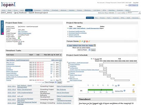 open workbench project management software projektmanagement freeware