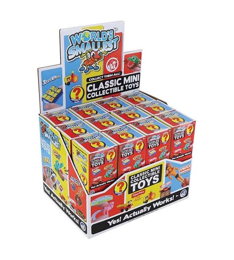 World S Smallest Classic Mini Collectible Toys Blind Box Visiontoys