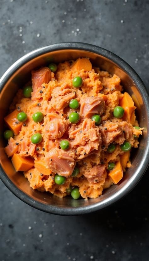 Homemade Dog Food For Arthritis Salmon And Sweet Potato Recipe