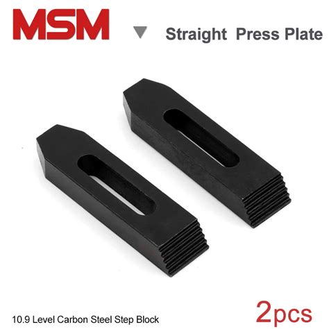 Msm Straight Press Plate M10 M12 M16 Gear Tooth Board Step Block Msm