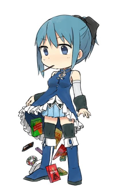 Miki Sayaka And Sakura Kyoko Mahou Shoujo Madoka Magica And 1 More