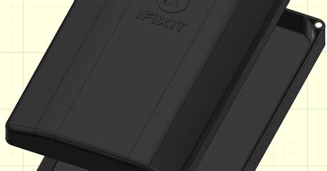 IFixit Magnetic Toolkit Case Small Von Ifixit Kostenloses STL Modell Herunterladen