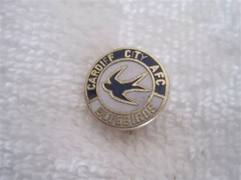 Cardiff City Fc Badge Small Old Badge Bluebirds £499 Picclick Uk