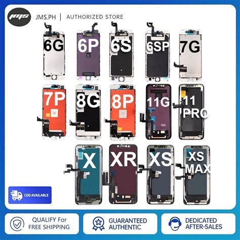 JMS LCD OLED For IPhone X XR XS Max 11 Pro Max LCD Touch Screen Display