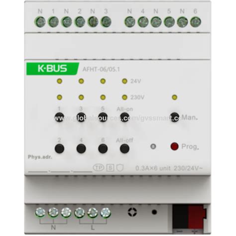 Gvs Manufacturer Price Knx Heating Actuator With Traic For Knx Smart Home Automation System Room