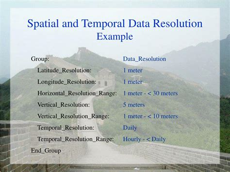 Ppt Temporal And Spatial Resolution Query Powerpoint Presentation Free Download Id 1296850