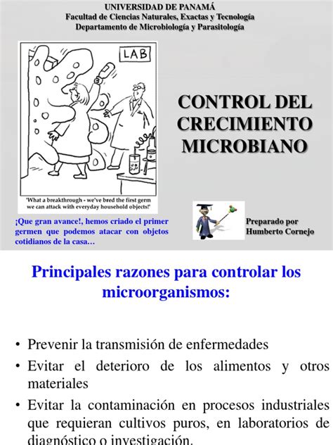 6 Control Microbiano Pdf Esterilización Microbiología