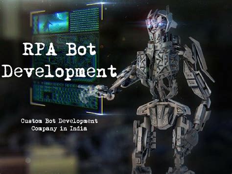 PPT RPA Bot Development Services PowerPoint Presentation Free Download ID