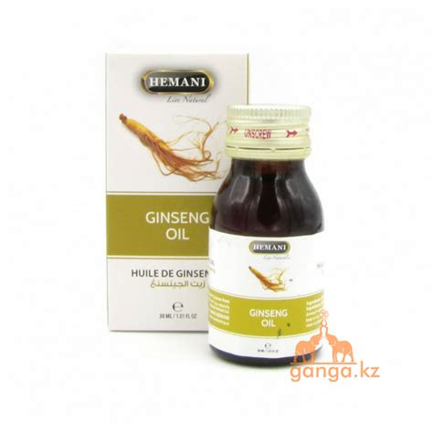 Масло женьшень (Ginseng Oil HEMANI), 30 мл.: продажа, цена в Караганде ...