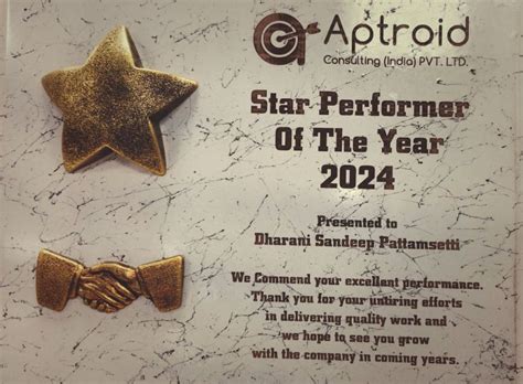Starperformer Gratitude Teamwork Achievement Careermilestone