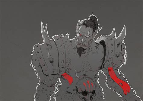 Orc Sketch Practice By Stickerb On Deviantart