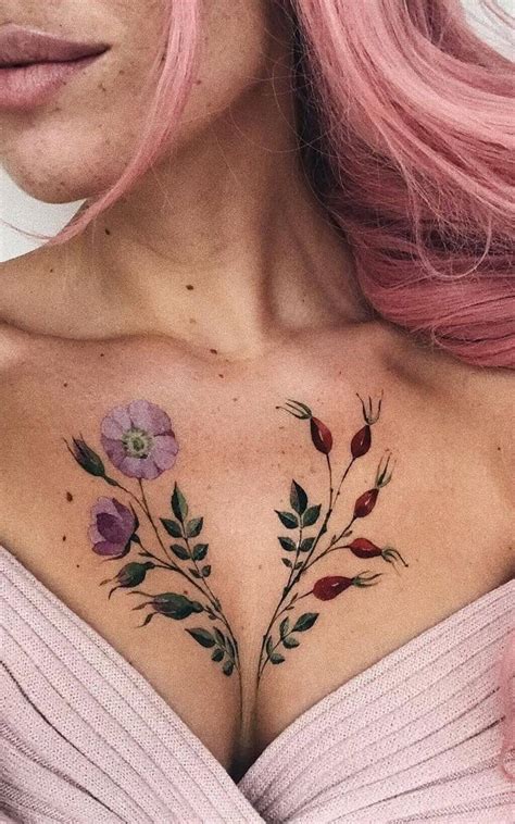 50 Best Chest Tattoos For Women In 2025 Dezayno