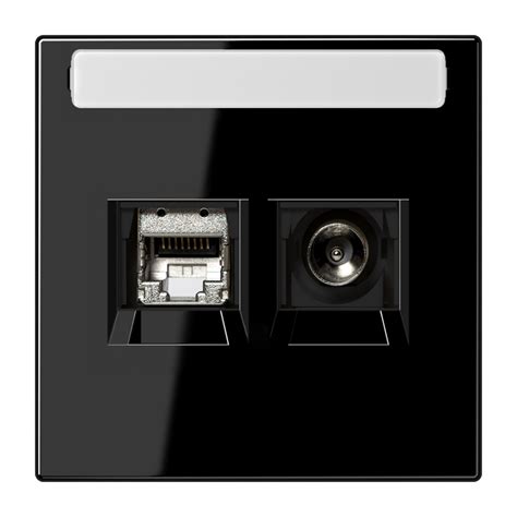 Smart TV Socket Aluminium MMD AL