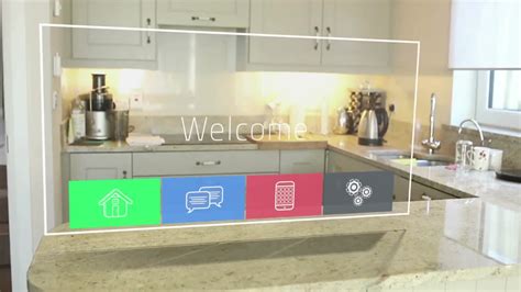 Premium Stock Video Futuristic Technology Interface