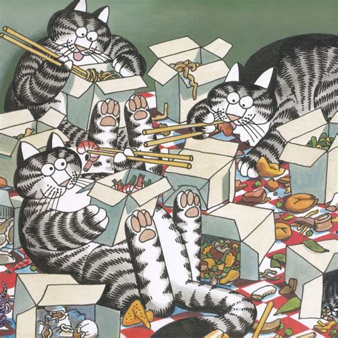 Kliban Cat Print Etsy