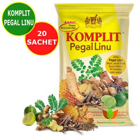 Komplit Pegal Linu Jeruk Nipis Sidomuncul 20 Sachet Toko Obat Herbal