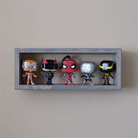 Display Shelf For Funko Pop Figures Deep Shadow Box Rectangular Floating Shelf Floating Wall