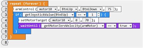 Robotc Graphical Multitasking Viqc Ringmaster 2017 2018 Game Vex